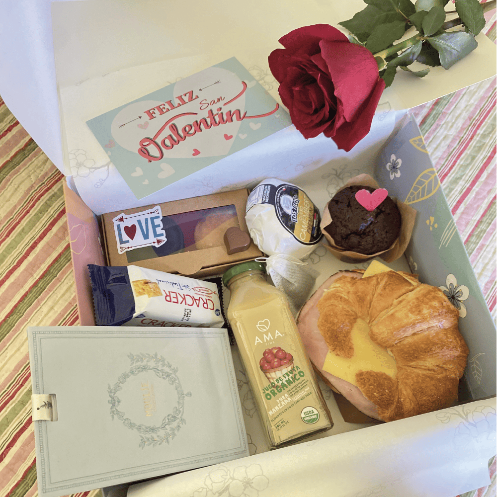 Desayuno San Valentín Premium - Desayunos a domicilio maipu